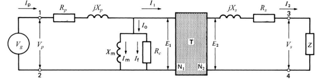 Solved A single-phase step-down transformer has a power | Chegg.com