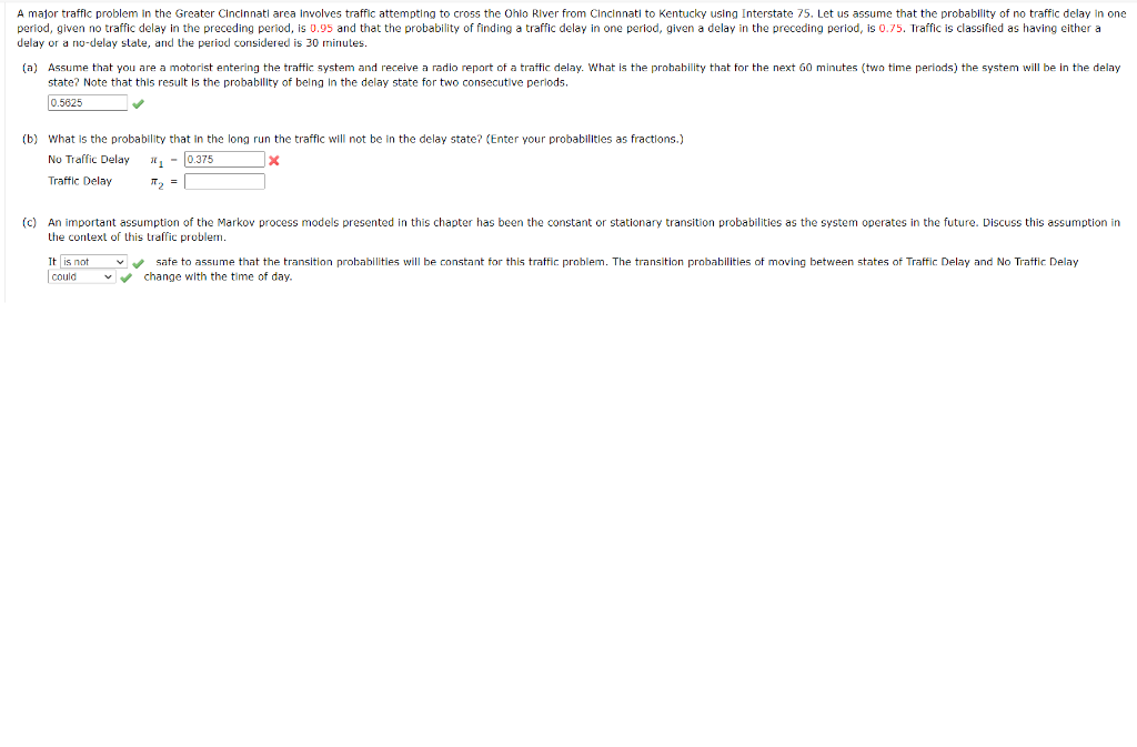 Solved delay or a no-delay state, and the period considered | Chegg.com