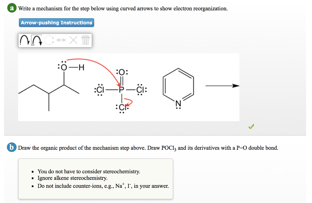 Solved a Write a mechanism for the step below using curved | Chegg.com