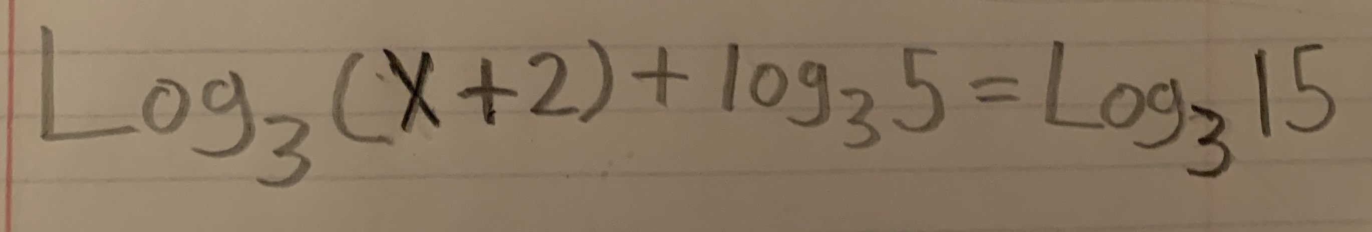 Solved Logz (X+2)+10935= Logg 15 (+ | Chegg.com