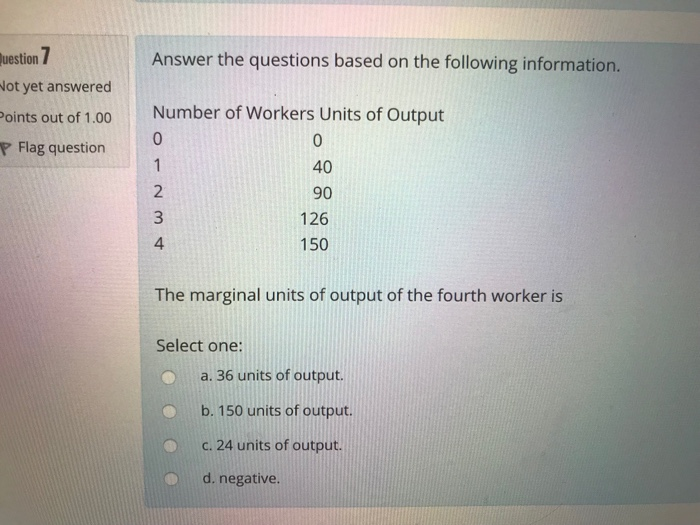 Solved uestion 7 ot yet answered Points out of 1.00 Number | Chegg.com Solved uestion 7 ot yet answered Points out of 1.00 Number | Chegg.com