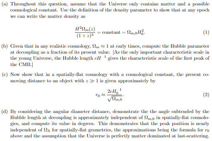 (a) Throughout this question, assume that the | Chegg.com
