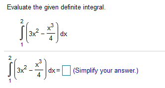 Solved Evaluate the given definite integral. 2 x2 si 3x? dx | Chegg.com