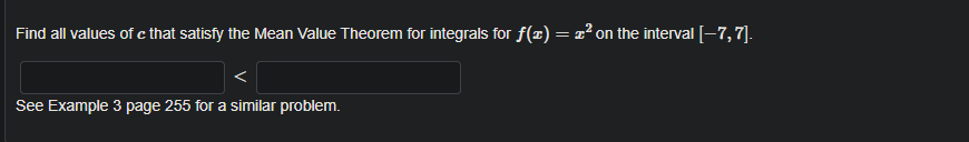 Solved Find all values of c ﻿that satisfy the Mean Value | Chegg.com