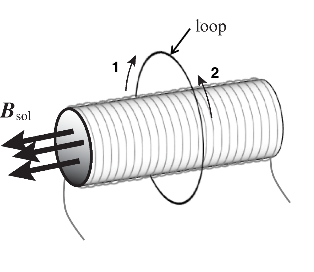 Solved A single circular loop of wire of radius rloop is | Chegg.com