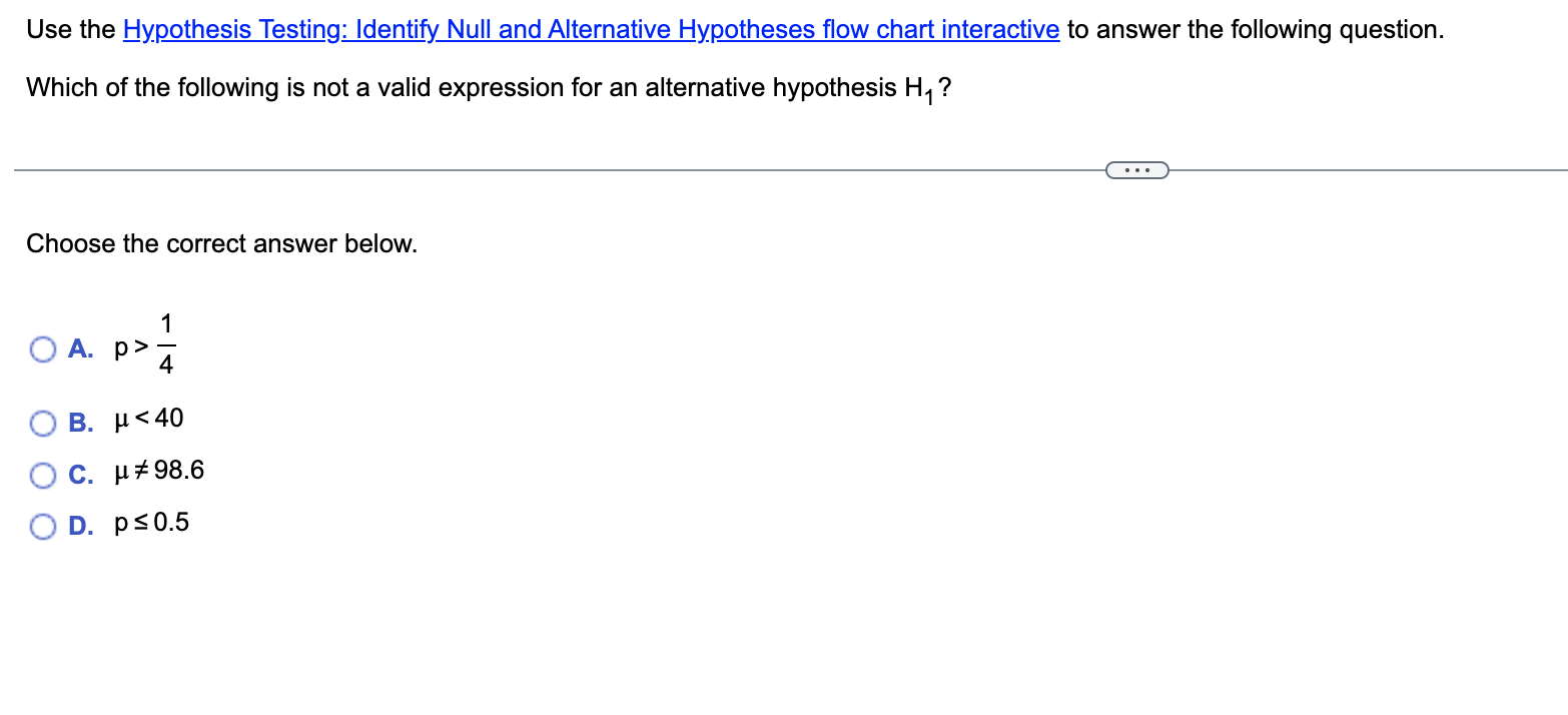 Solved Use the Hypothesis Testing: Identify Null and | Chegg.com