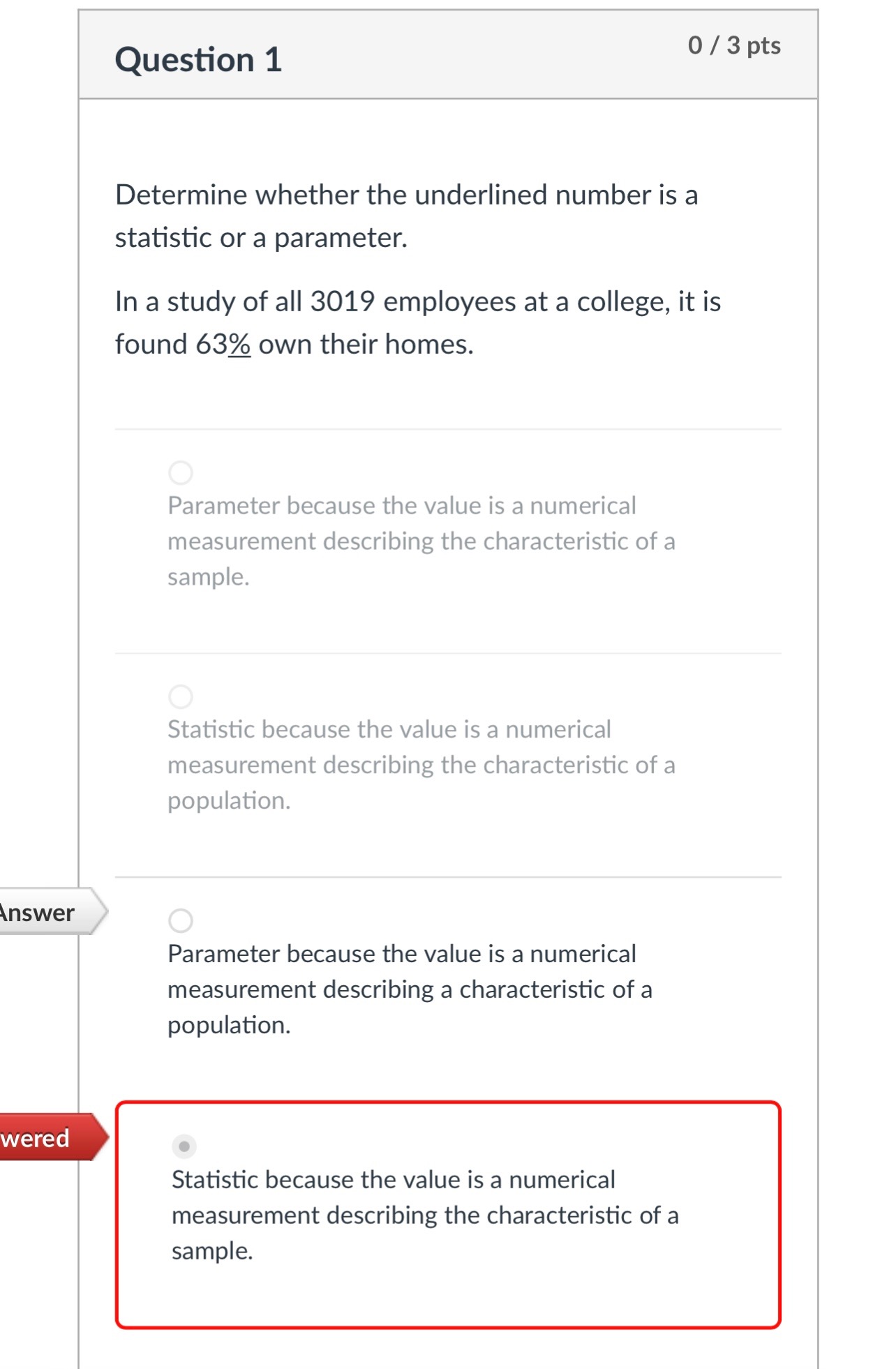 Solved Determine whether the underlined number is a | Chegg.com