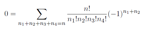 Solved Use the multinomial theorem to show that where the | Chegg.com