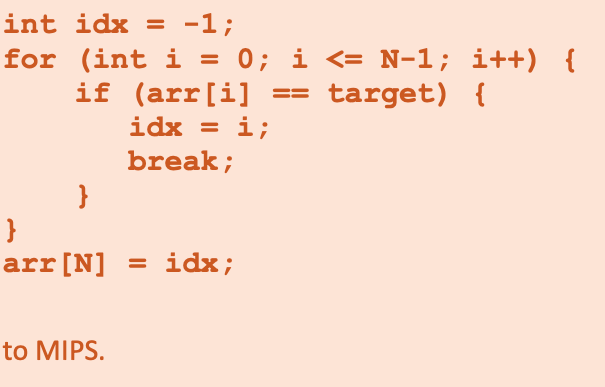 Solved int idx =−1; for (int i=0;i
