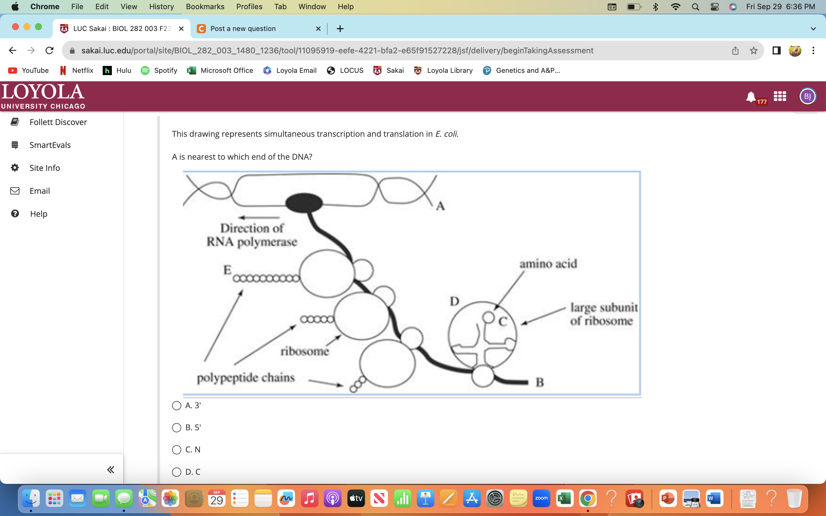 Solved Follett Discover 三 SmartEvals This drawing represents | Chegg.com