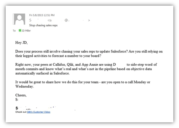 Solved Case 4: Prospecting email Analysis: Solution: | Chegg.com