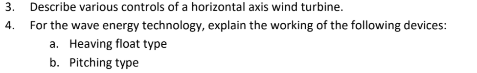Solved 3. 4. Describe various controls of a horizontal axis | Chegg.com