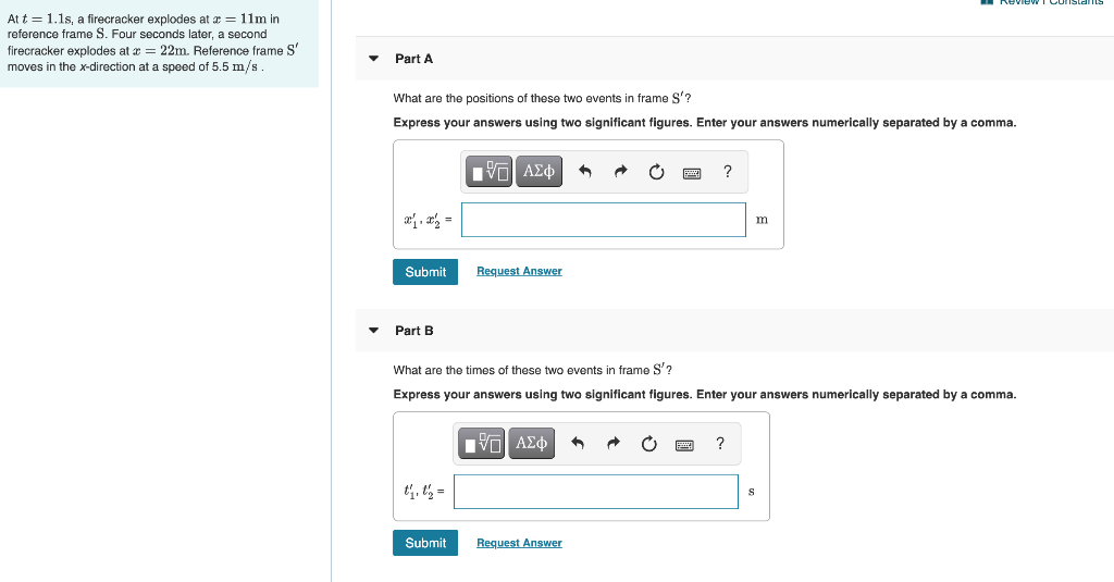 Solved At t = 1.1s, a firecracker explodes at