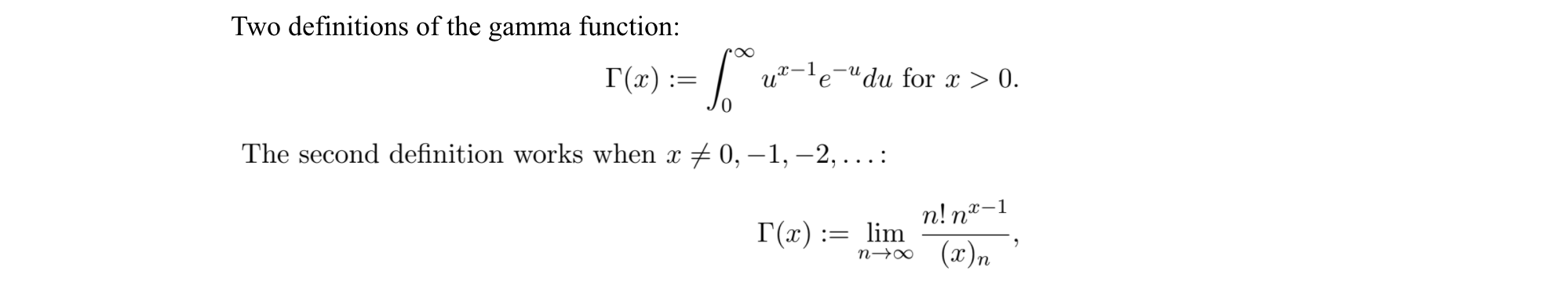 Solved Problem 4 (The Gamma function). Among the most | Chegg.com