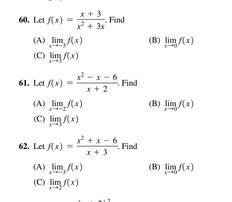 Solved Show me the steps to solve 60 ﻿and 62 | Chegg.com