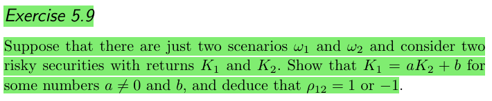Solved code class="asciimath">Exercise 5.9 ﻿Suppose that | Chegg.com