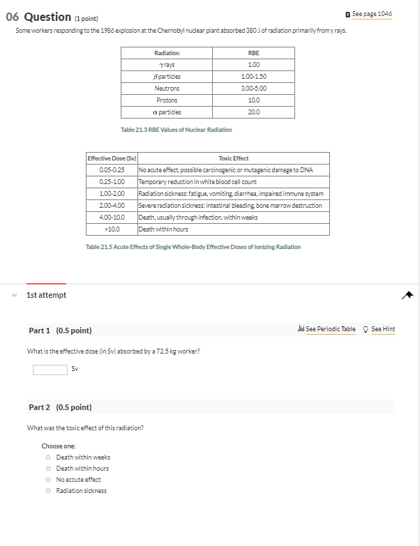 Solved 06 Question (1 point) 日 See page 104 Some workers | Chegg.com