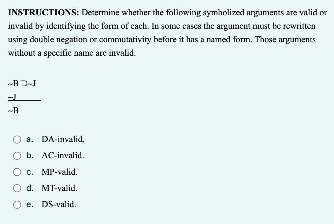 Solved INSTRUCTIONS: Determine whether the following | Chegg.com