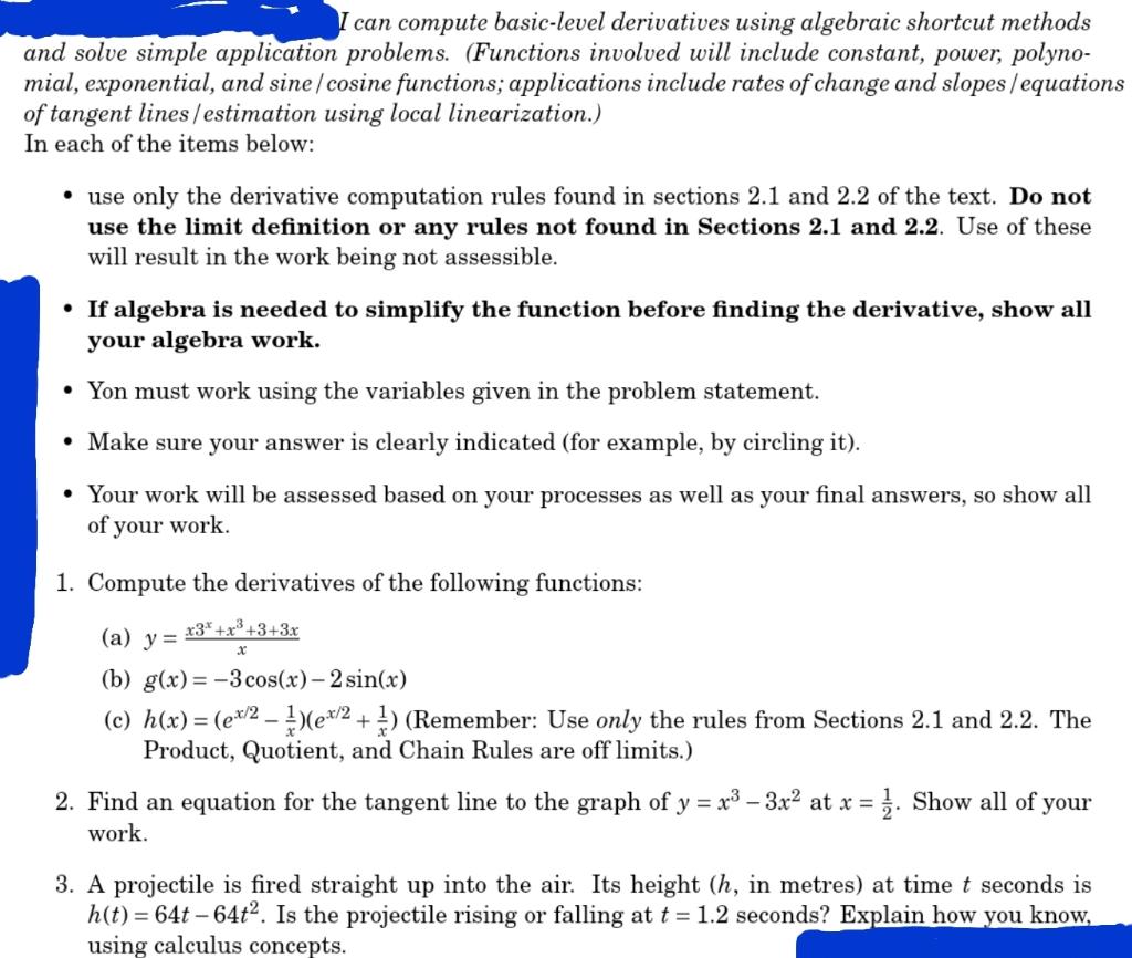 Solved rules in 201 and 202 constant functions F(x)=c, then | Chegg.com