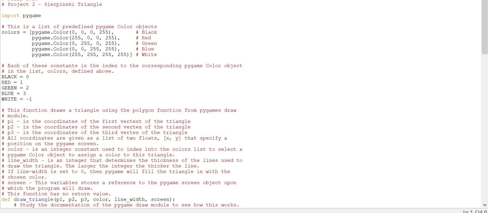 Description: This project will allow to exercise your | Chegg.com