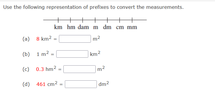 Solved Use the following representation of prefixes to | Chegg.com
