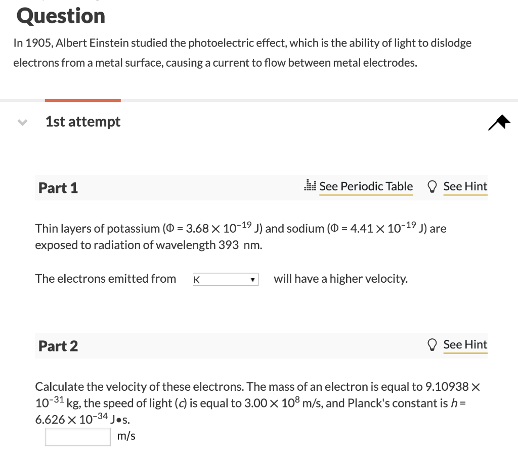 Albert Einstein Photoelectric Effect