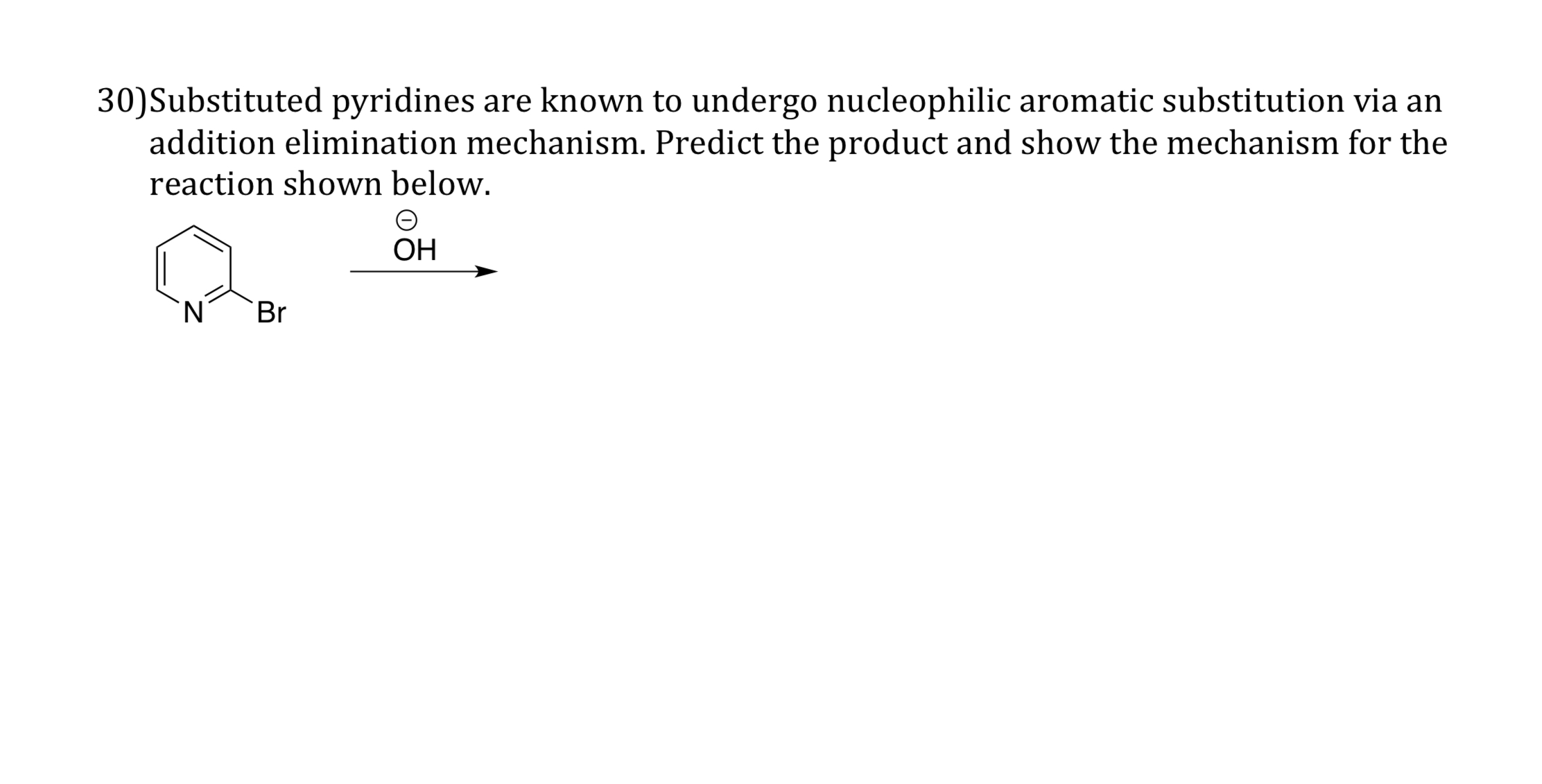 [Solved]: Show me the steps to solve Substituted pyridines