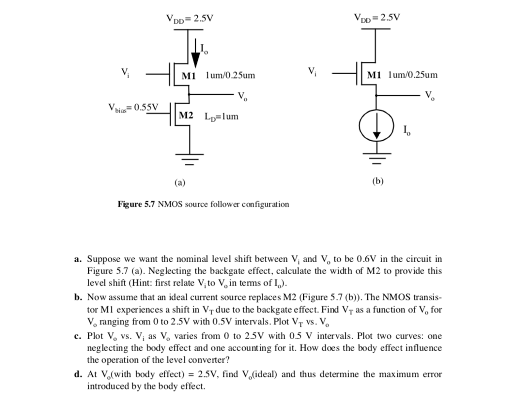 Solved The circuit in Figure 5.7 is known as the source | Chegg.com