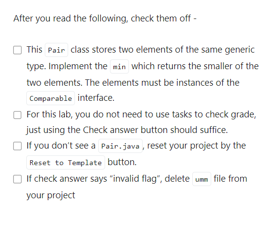 Solved After you read the following, check them off - This | Chegg.com