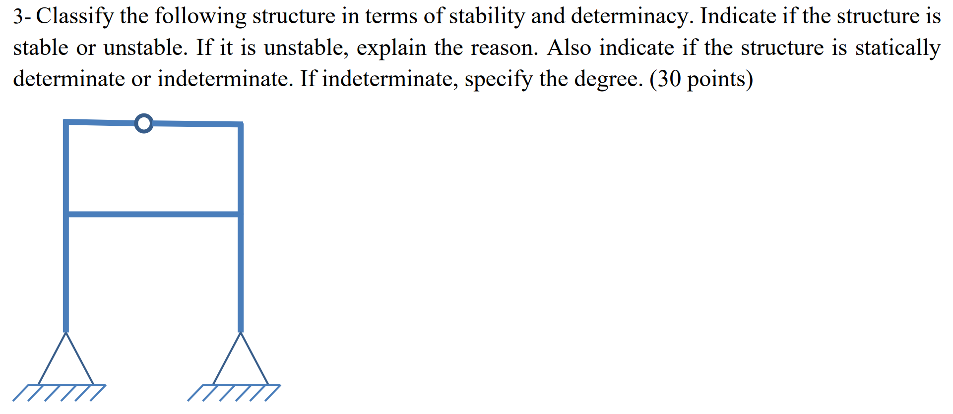 Solved 3- Classify the following structure in terms of | Chegg.com