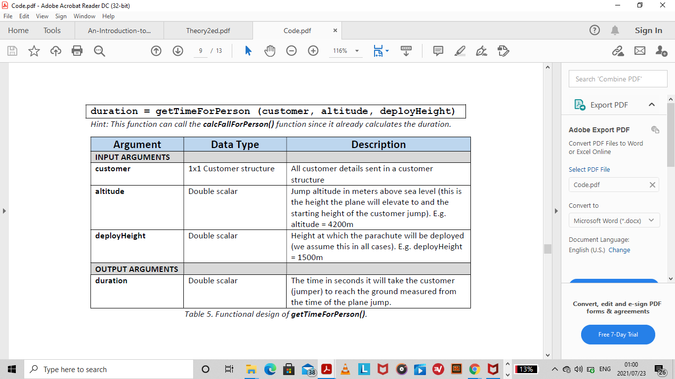 - х A Code.pdf - Adobe Acrobat Reader DC (32-bit) | Chegg.com