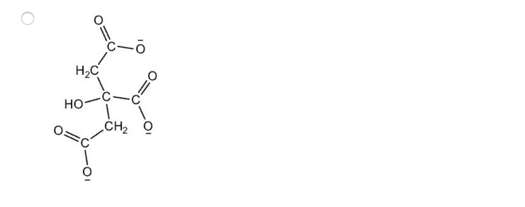 Isocitric Acid Structure