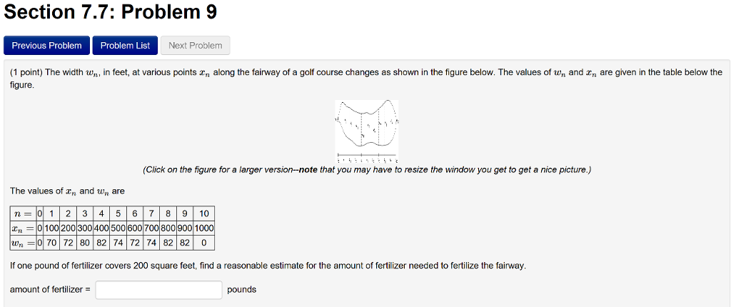 Solved Section 7.7: Problem 9 Previous ProblemProblem List | Chegg.com