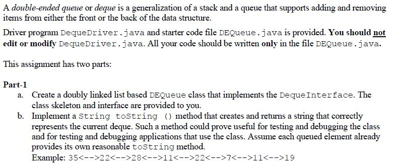Solved In Java: (follow steps for part 1 and 2, everything | Chegg.com
