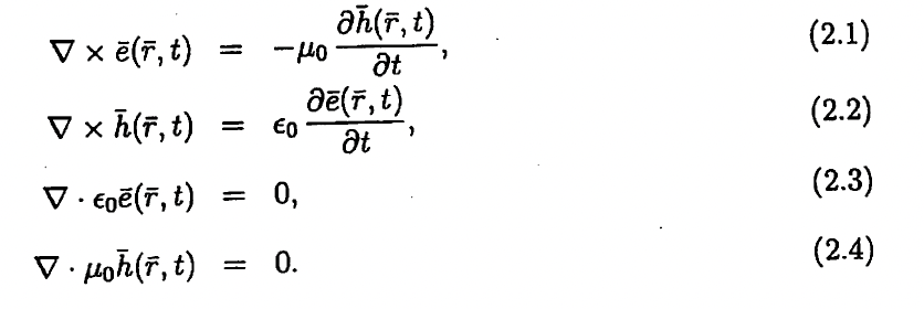 Solved Using Maxwell's equations, derive the vector wave | Chegg.com