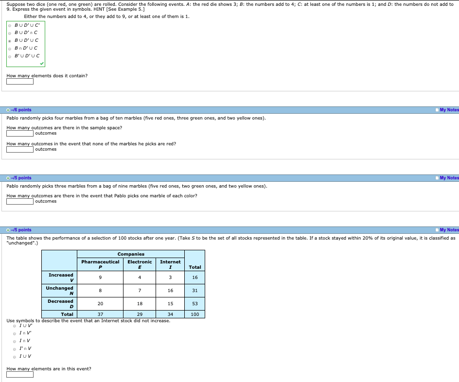 Solved Suppose two dice (one red, one green) are rolled. | Chegg.com