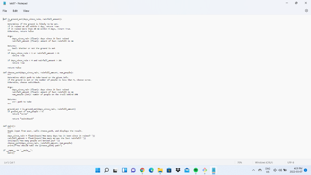 Solved 2. In your README file, fill in the tables to predict | Chegg.com