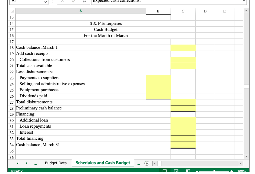 Solved 1. Prepare a sales budget, including a schedule of | Chegg.com