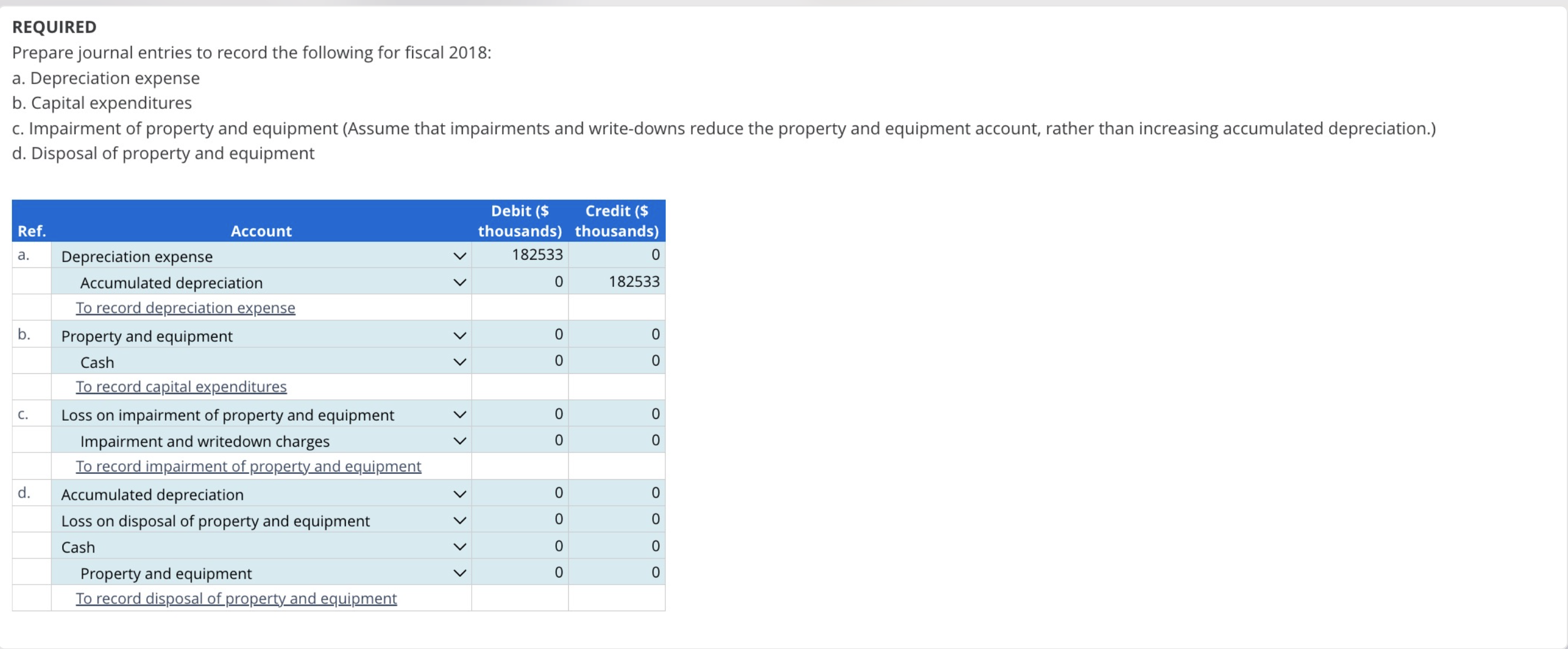 Solved expense of $182,533,000, excluding amortization of | Chegg.com