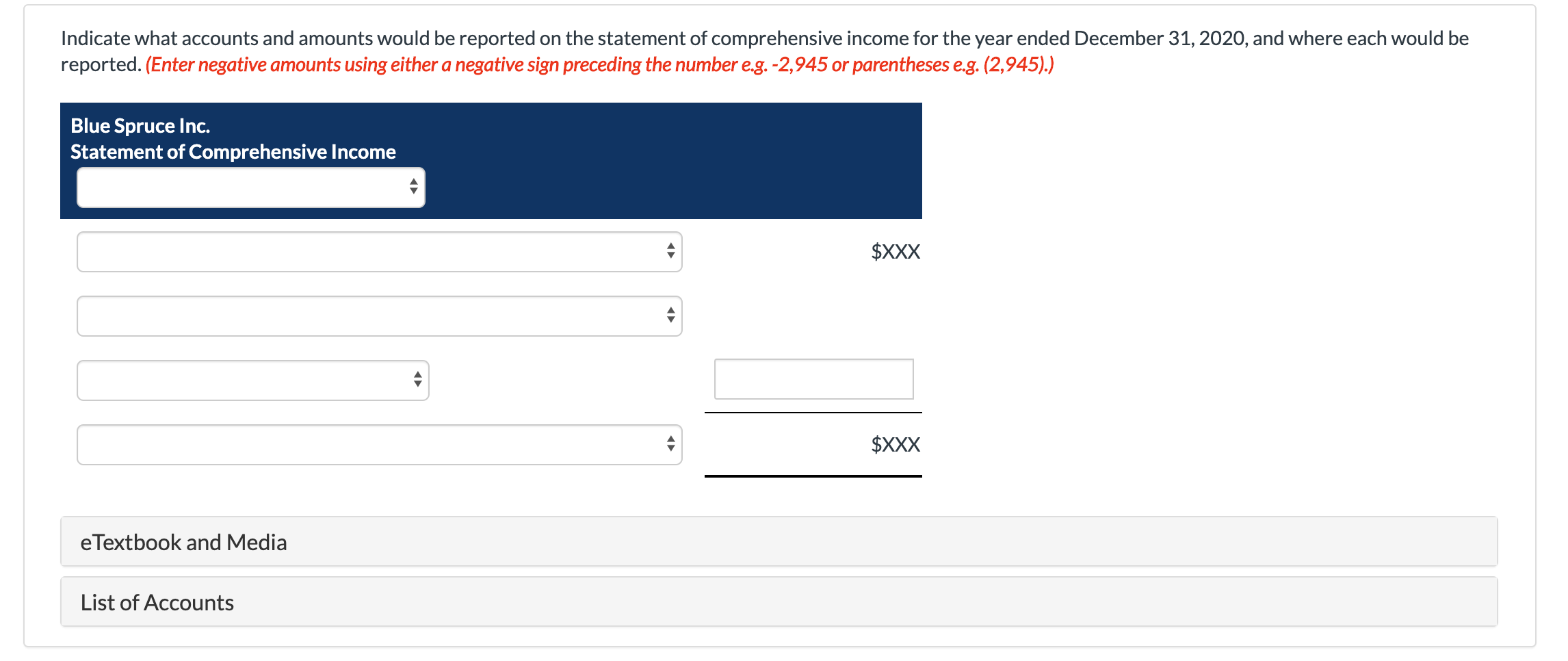 Solved At December 31, 2020, the equity investments of Blue | Chegg.com