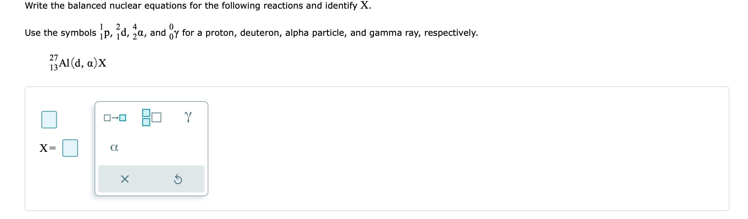 Solved Write the balanced nuclear equations for the | Chegg.com