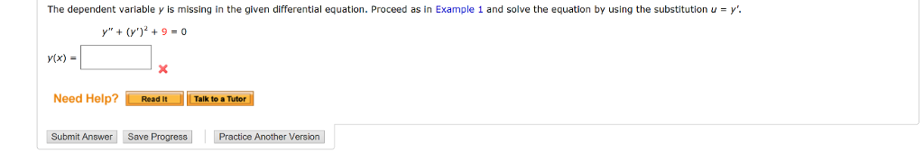 Solved The Dependent Variable Y Is Missing In The Given 