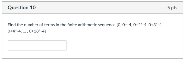 Solved Find the common difference of the arithmetic sequence | Chegg.com