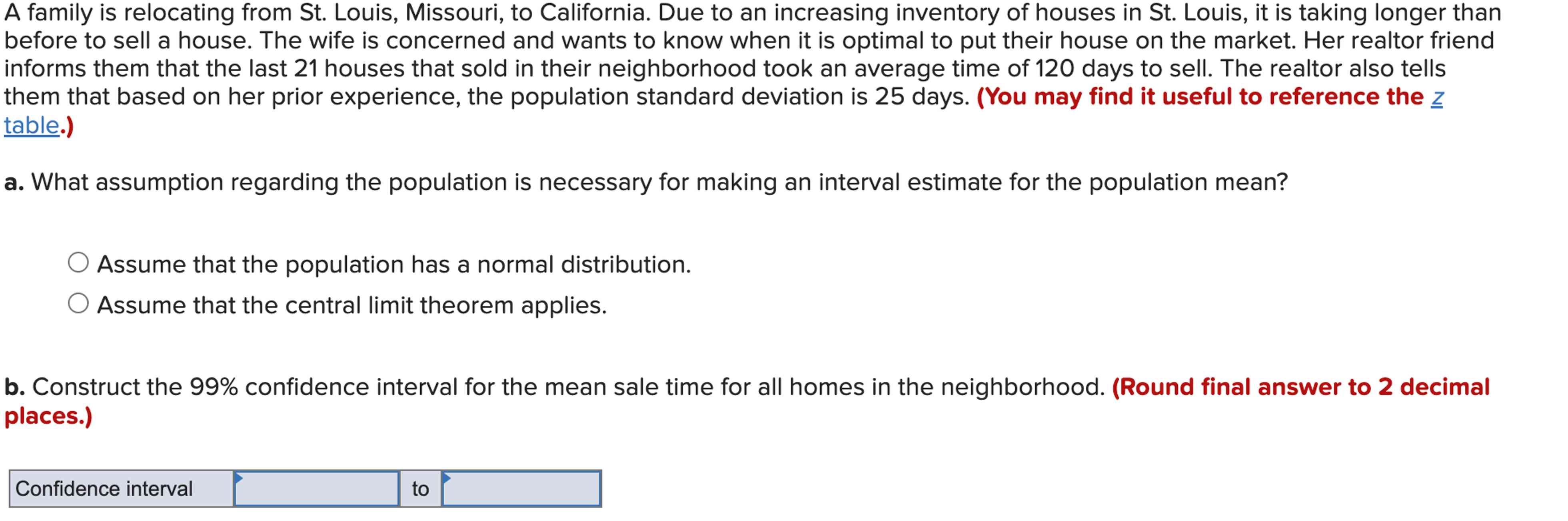 Solved A family is relocating from St. ﻿Louis, Missouri, to | Chegg.com