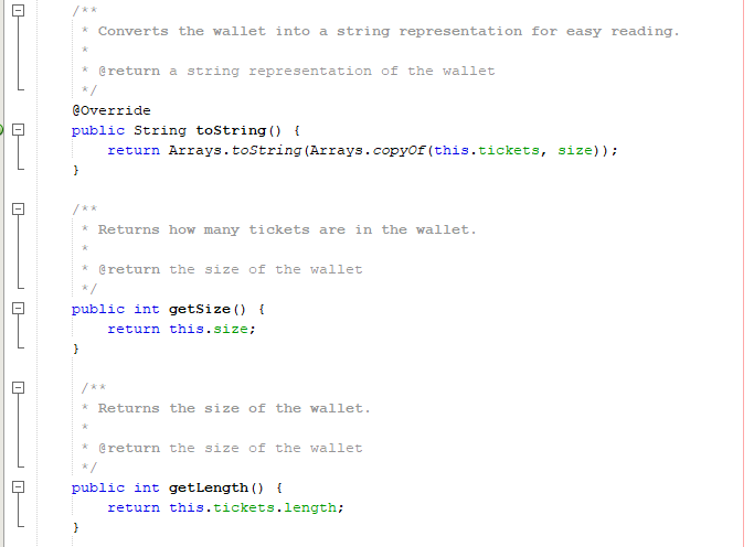 Solved 3. Double-click to open the Wallet class, and examine | Chegg.com