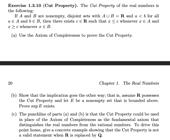 Solved Exercise 1.3.10 (Cut Property). The Cut Property of | Chegg.com