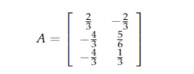 Solved A=⎣⎡32−34−34−326531⎦⎤(c) Find all the least squares | Chegg.com