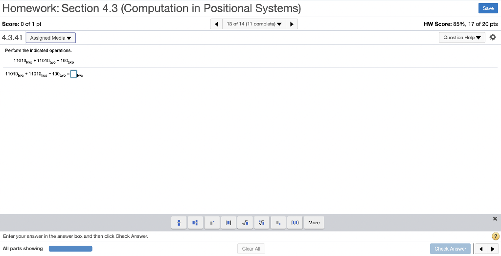 Solved Homework: Section 4.3 (Computation in Positional | Chegg.com