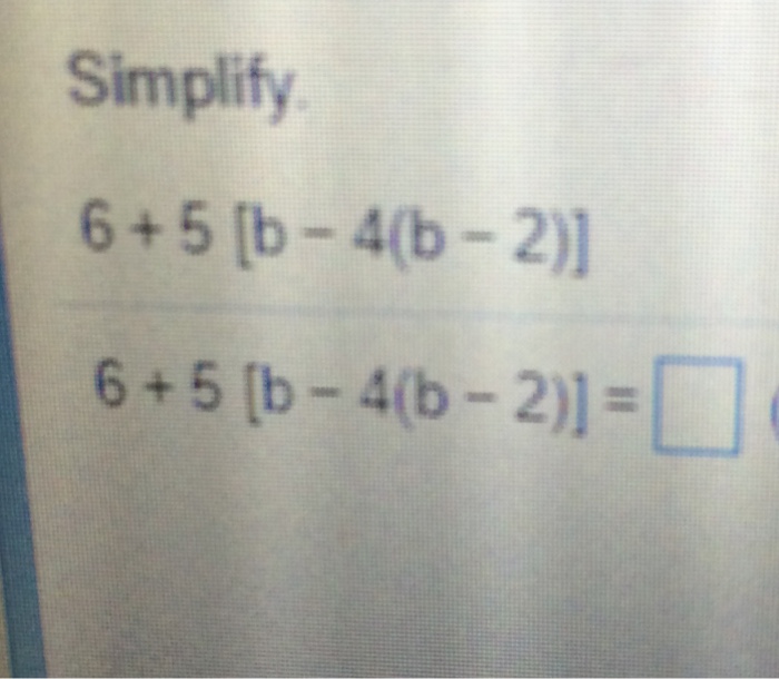 Solved Simplify each expression by combining like terms. | Chegg.com