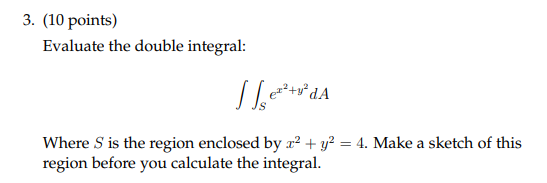 Solved (10 ﻿points)Evaluate the double | Chegg.com